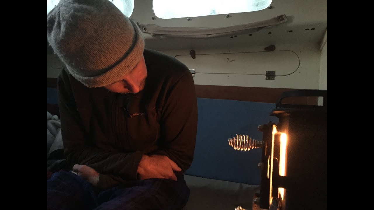 DIY Sailing: Cubic Mini Cub wood stove aboard a small sailboat. - YouTube