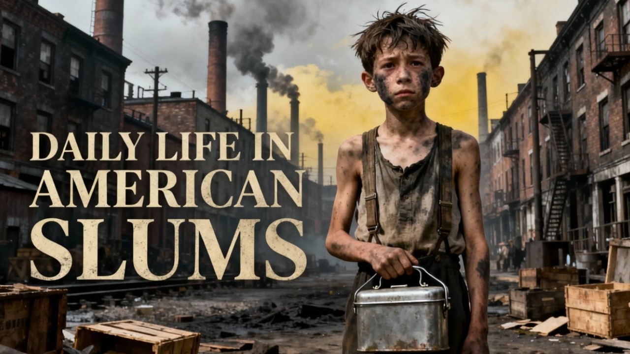 What Everyday Life Was Really Like in American Slums? | Relaxing ...