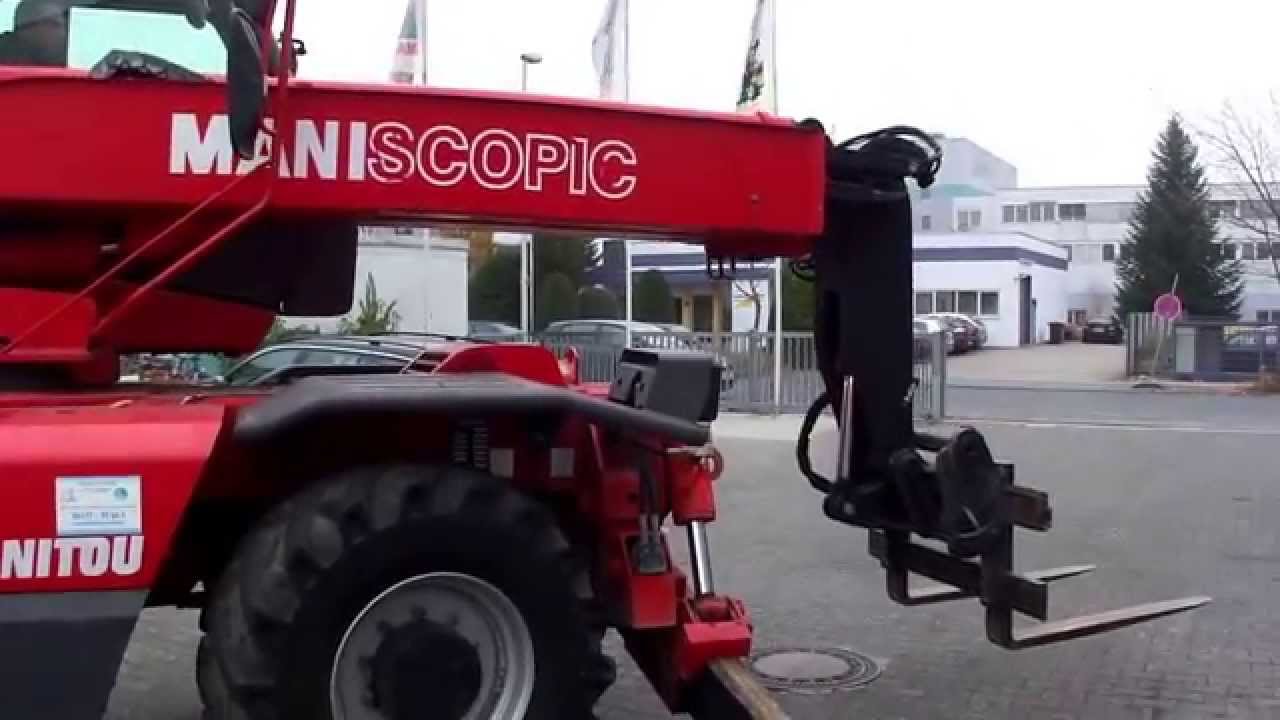 Manitou Stapler MRT 1542 Remote Control - YouTube