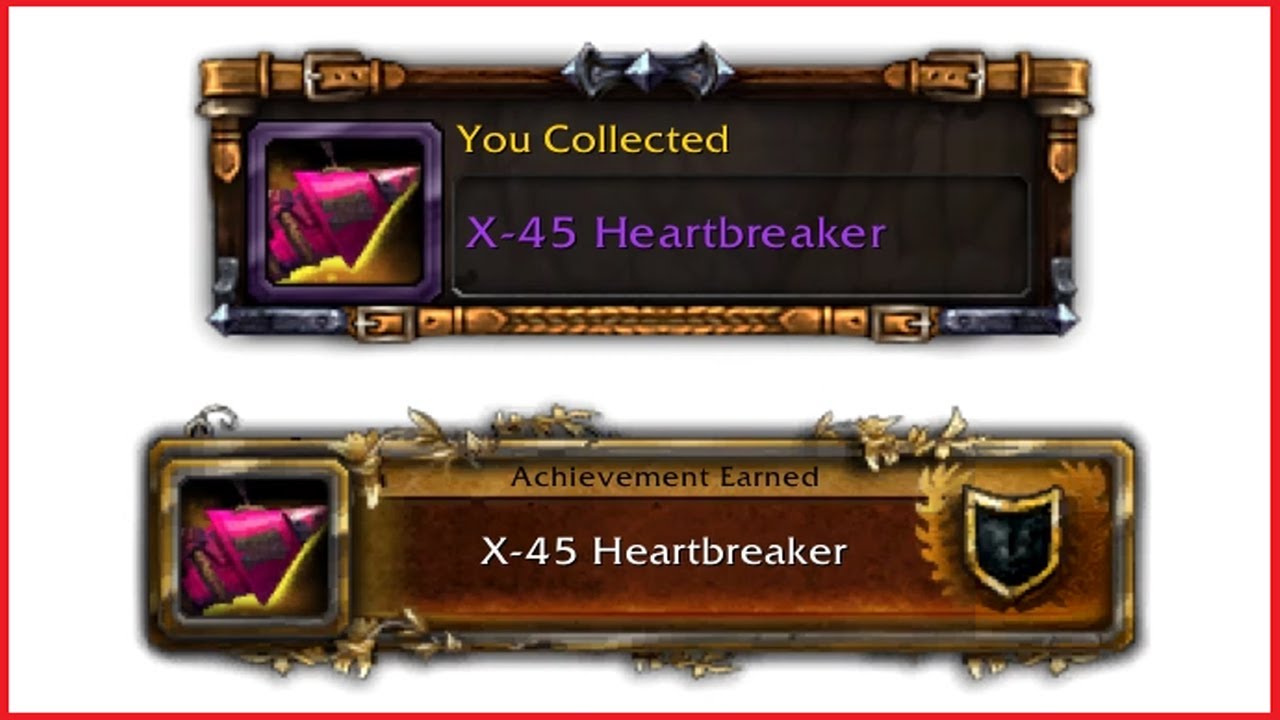 [ 4K UHD ] World Of Warcraft X-45 Heartbreaker/Big Love Rocket Mount ...