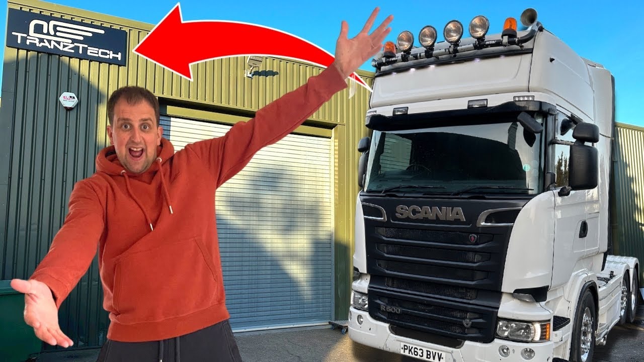 FULLY CUSTOMISING MY SCANIA V8! | Part 1 | #truckertim - YouTube
