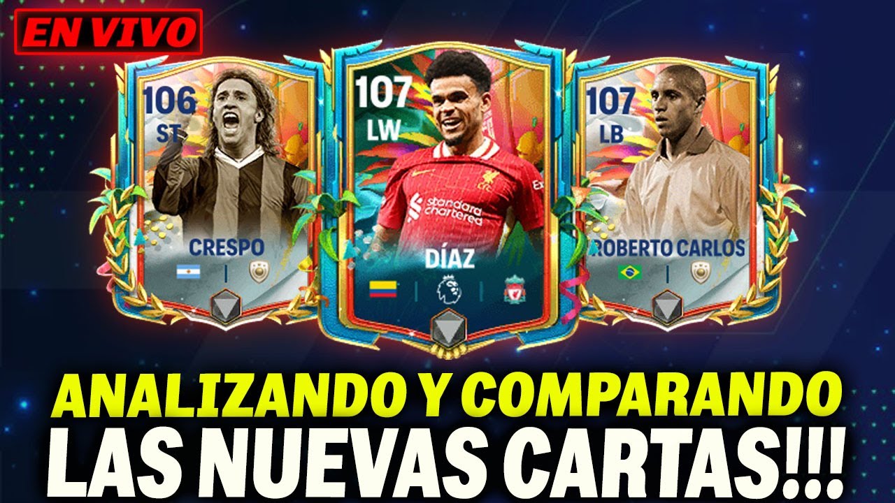 ANALIZANDO Y COMPARANDO LAS NUEVAS CARTAS !!! CUALES VALEN LA PENA SACAR? | FC 24 MOBILE - YouTube