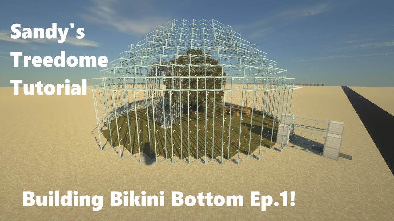 Sandy's Treedome Tutorial - Minecraft - YouTube