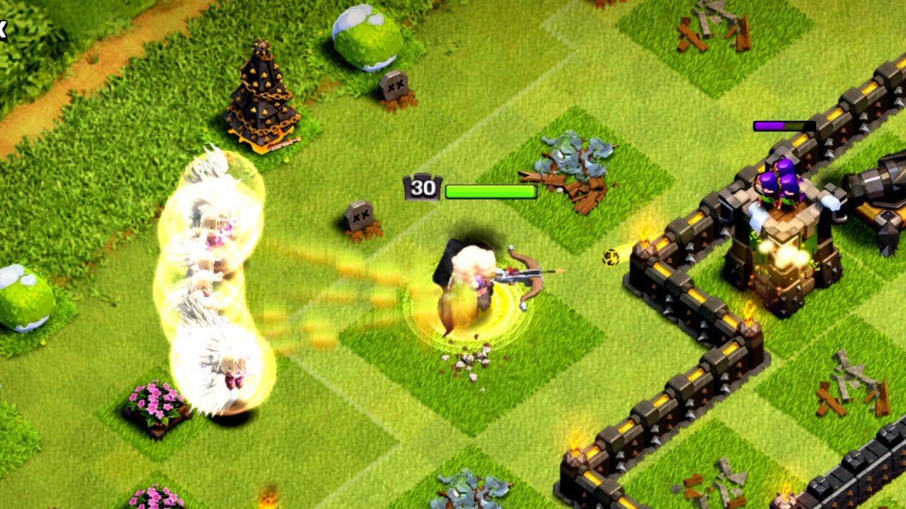 WARRIOR QUEEN + 15 HEALERS! | Clash Of Clans - YouTube