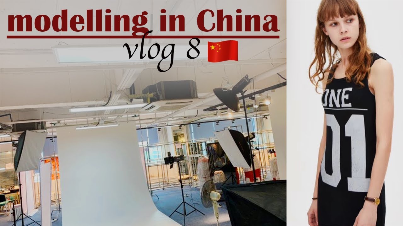 Modelling In China // Vlog 8 // Photoshoot, Castings, Shopping - YouTube