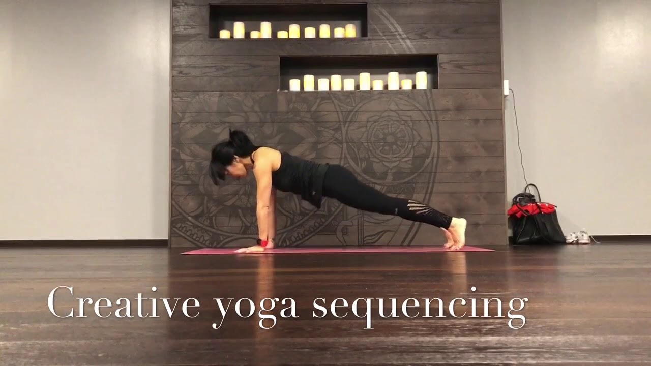 Creative yoga sequencing - YouTube