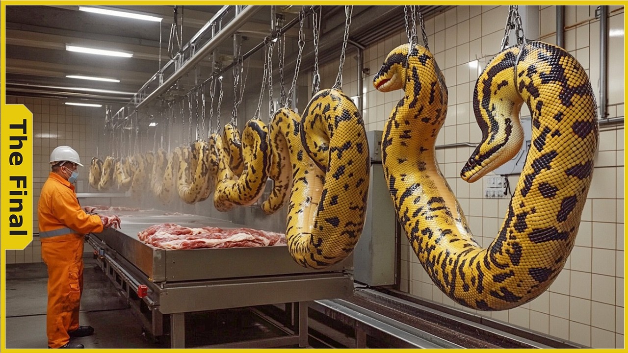 How Australian Farmers Make $14,500 A Night – Python Meat Factory ...