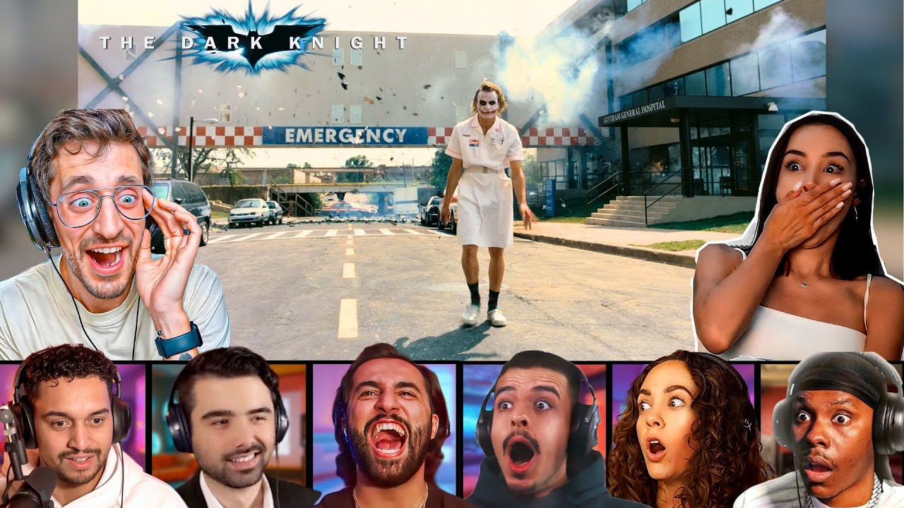 TOP "JOKER HOSPITAL EXPLOSION" REACTIONS! *THE DARK KNIGHT (2008 ...