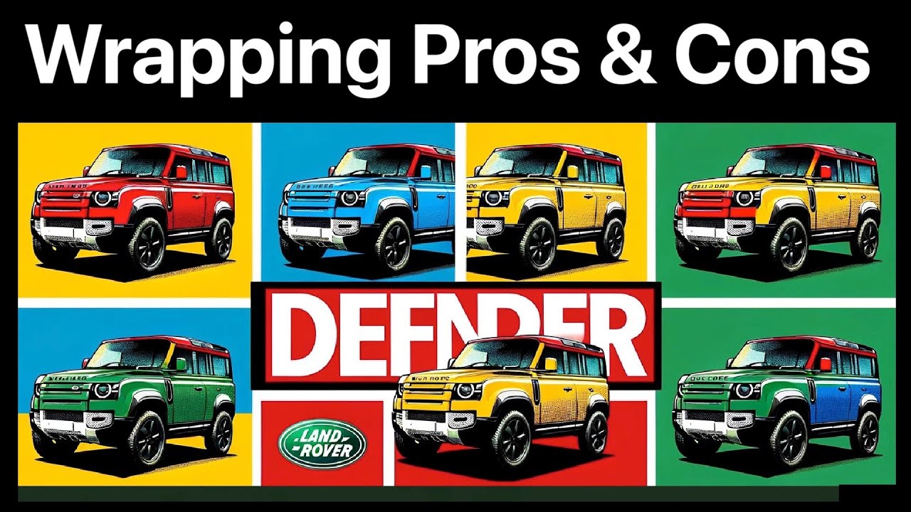 New Land Rover Defender L663 Wrapping - Pros & Cons - Do We Wrap THE ...