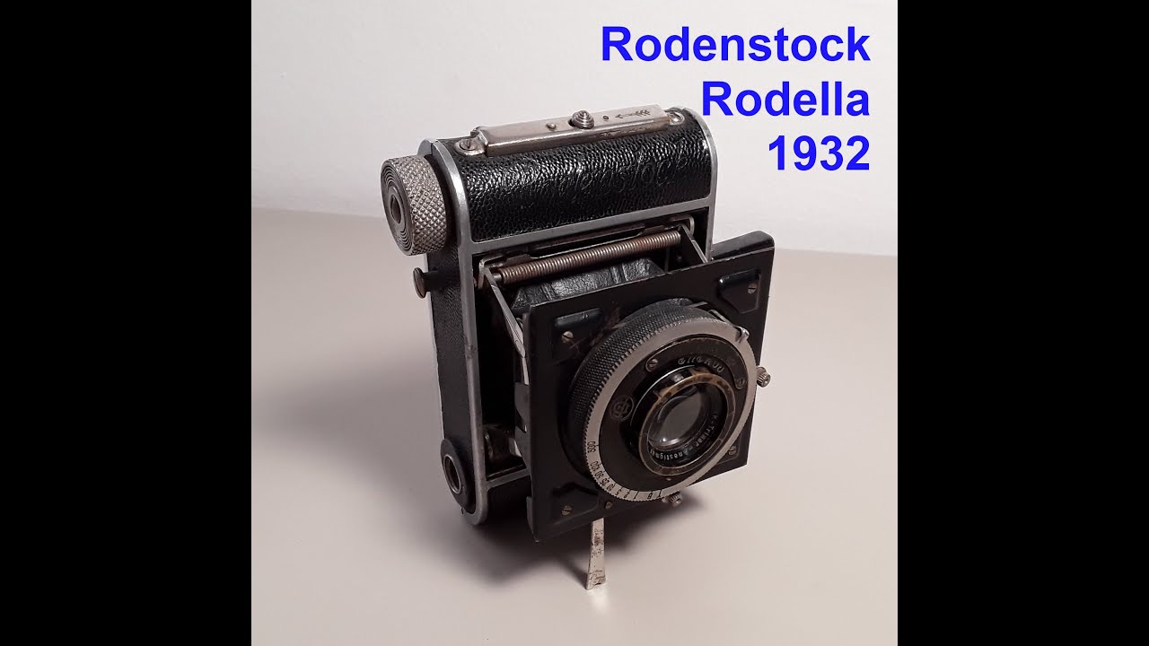 Rodenstock Rodella 1932 Klapp Camera Trinar 50mm 2,9 - YouTube