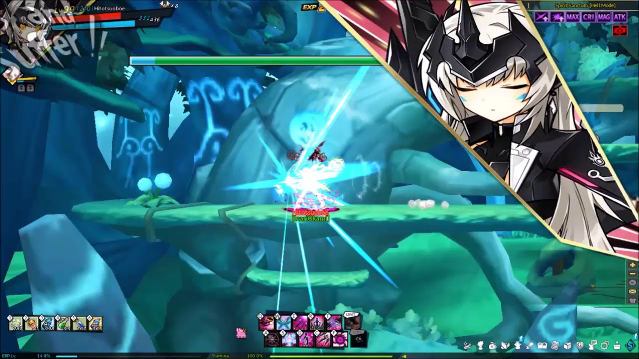 [Elsword NA] Master Road: Ventus (Hell, Solo) - YouTube