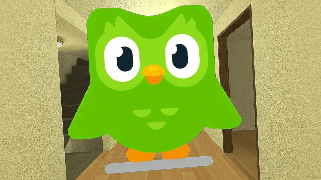 DUOLINGO OWL CRAZY CHASE in Gmod Nextbot - YouTube