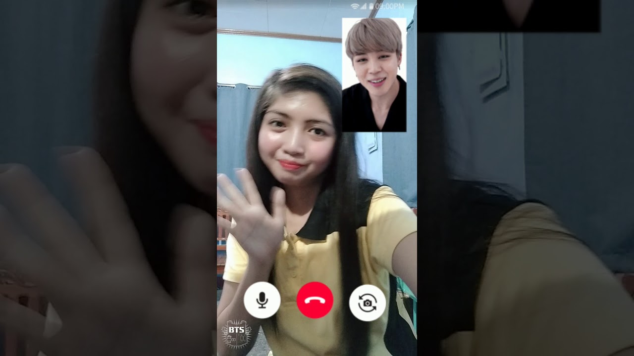 Video call with Jimin of BTS - YouTube