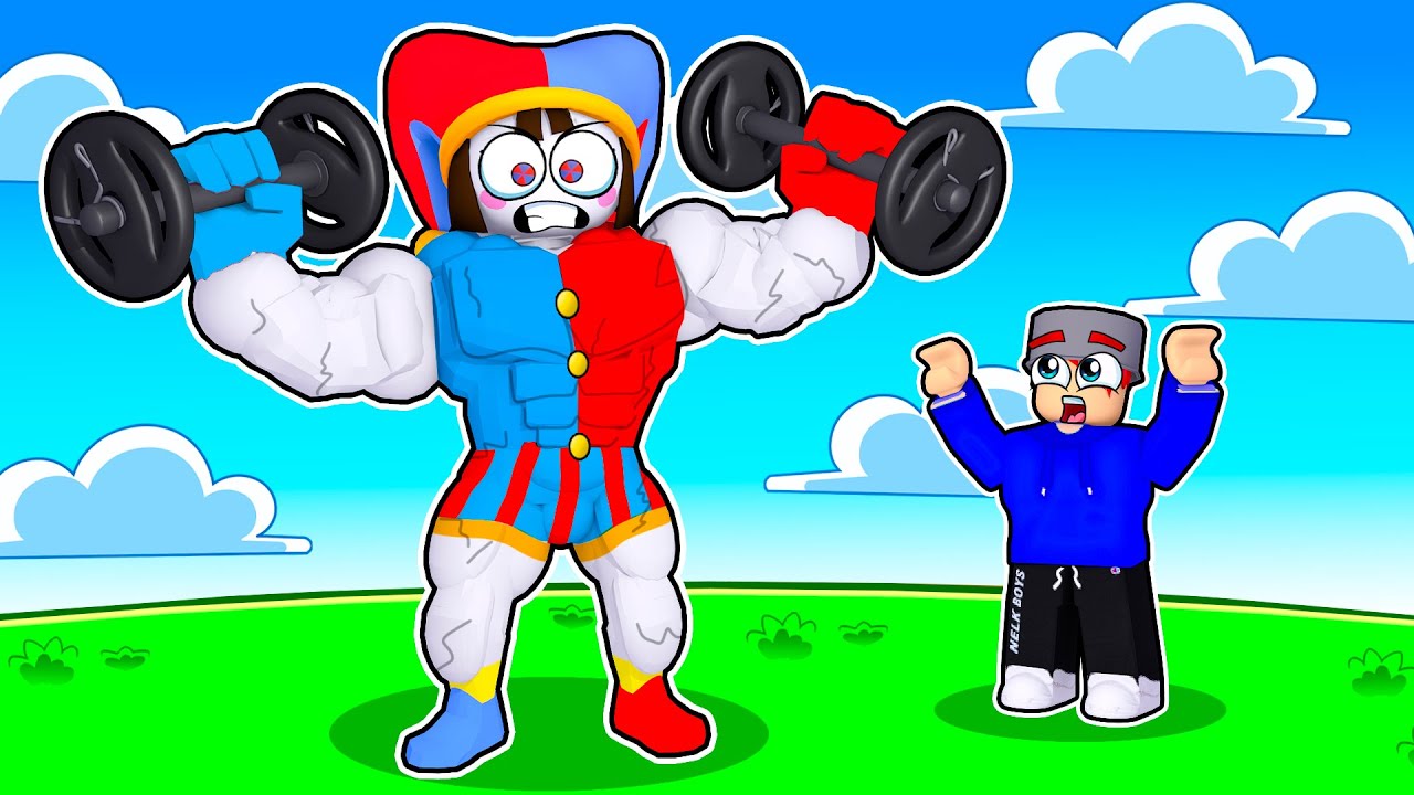 Pomni Gets 100% BUFF in Roblox! - YouTube