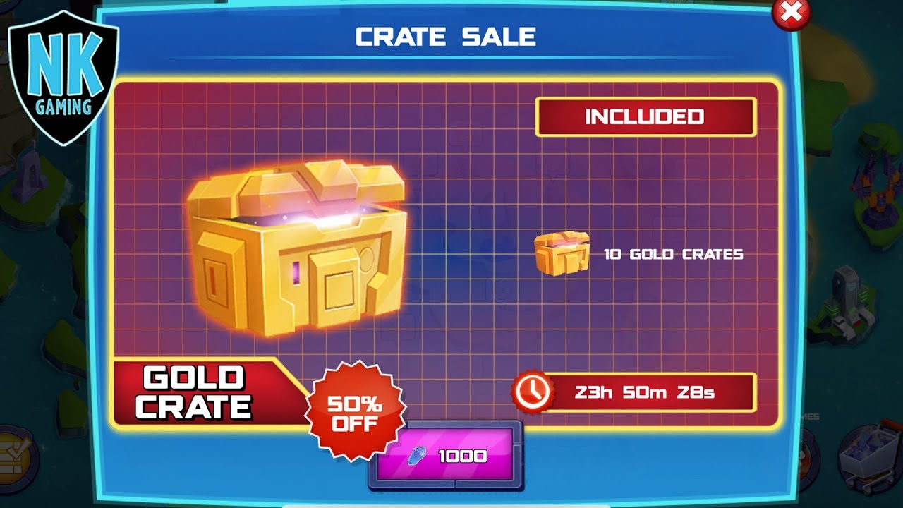 Angry Birds Transformers - Crate Sale - 50 Gold Crates - YouTube