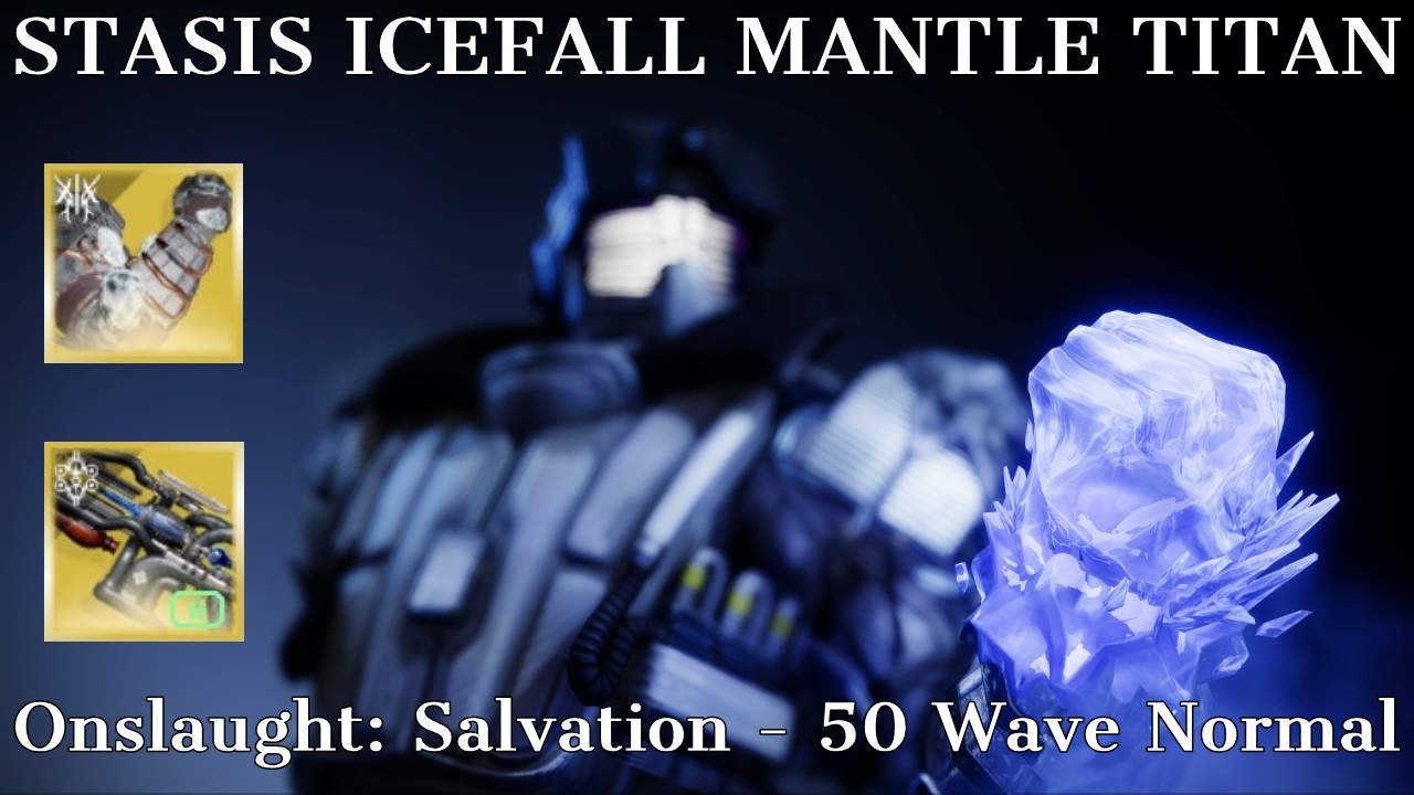 STASIS TITAN S-TIER - Destiny 2: Revenant - Onslaught Salvation ...