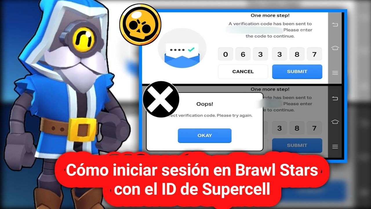 Cómo iniciar sesión con el ID de Supercell en Brawl Stars 2024 | - YouTube