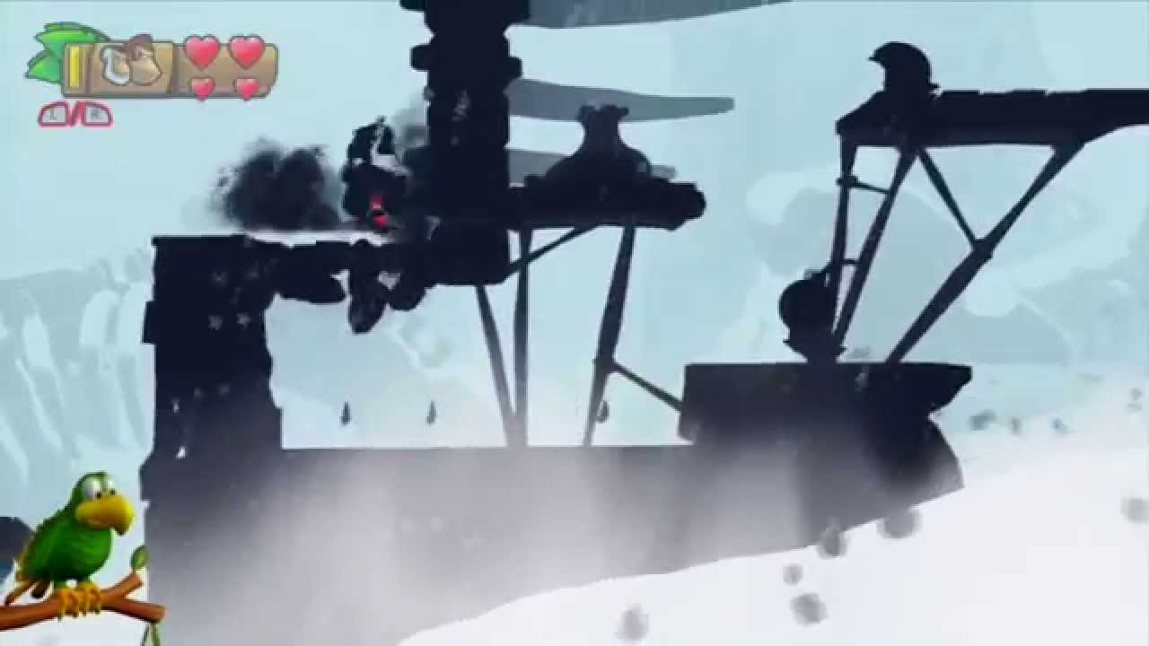 Donkey Kong Country: Tropical Freeze - 6-6 Cliffside Slide - YouTube