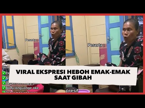 Viral Ekspresi Heboh Emak-Emak saat Gibah, Anak Beri Penilaian Bak Juri Profesional