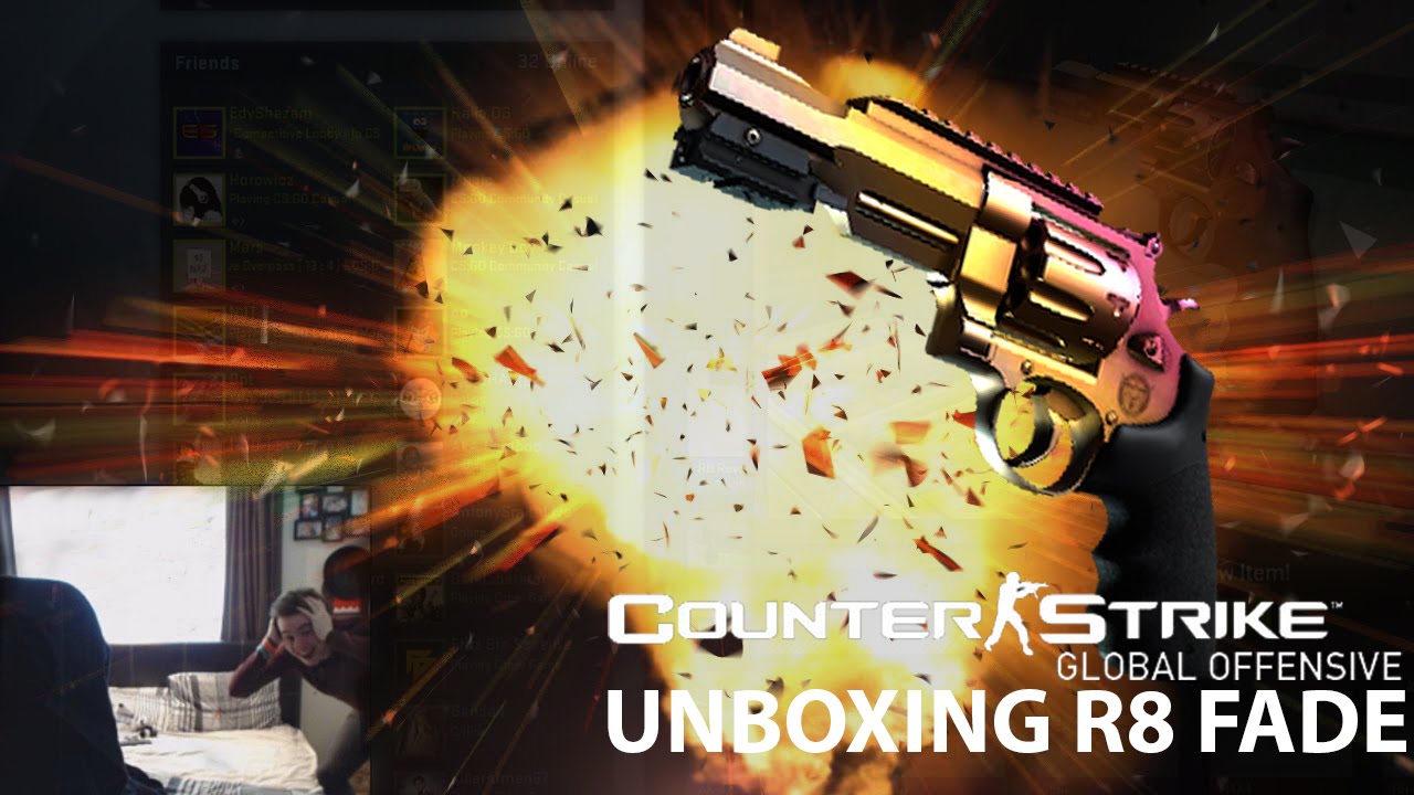 CS:GO | R8 REVOLVER FADE!? | Case Unboxing - YouTube