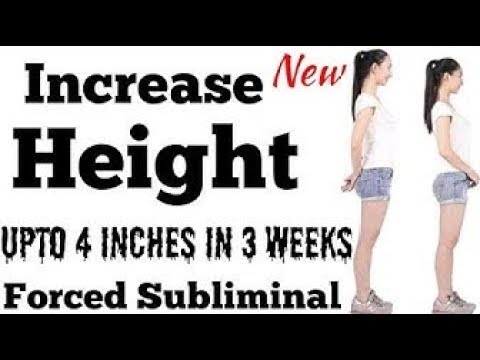 INCREASE HEIGHT IN 3 WEEKS | FORCED SUBLIMINAL | HEIGHT INCREASE AT ANY AGE - YouTube