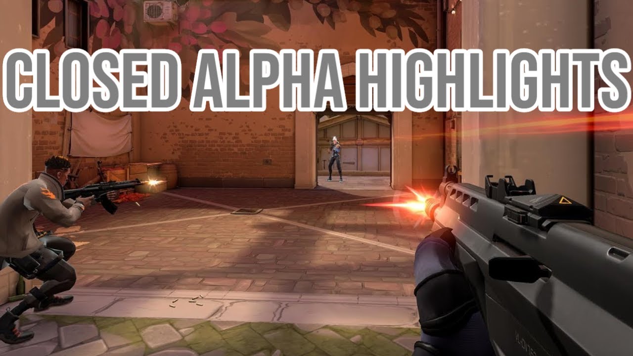 Closed ALPHA Highlights in VALORANT - (UNSEEN FOOTAGE) - YouTube