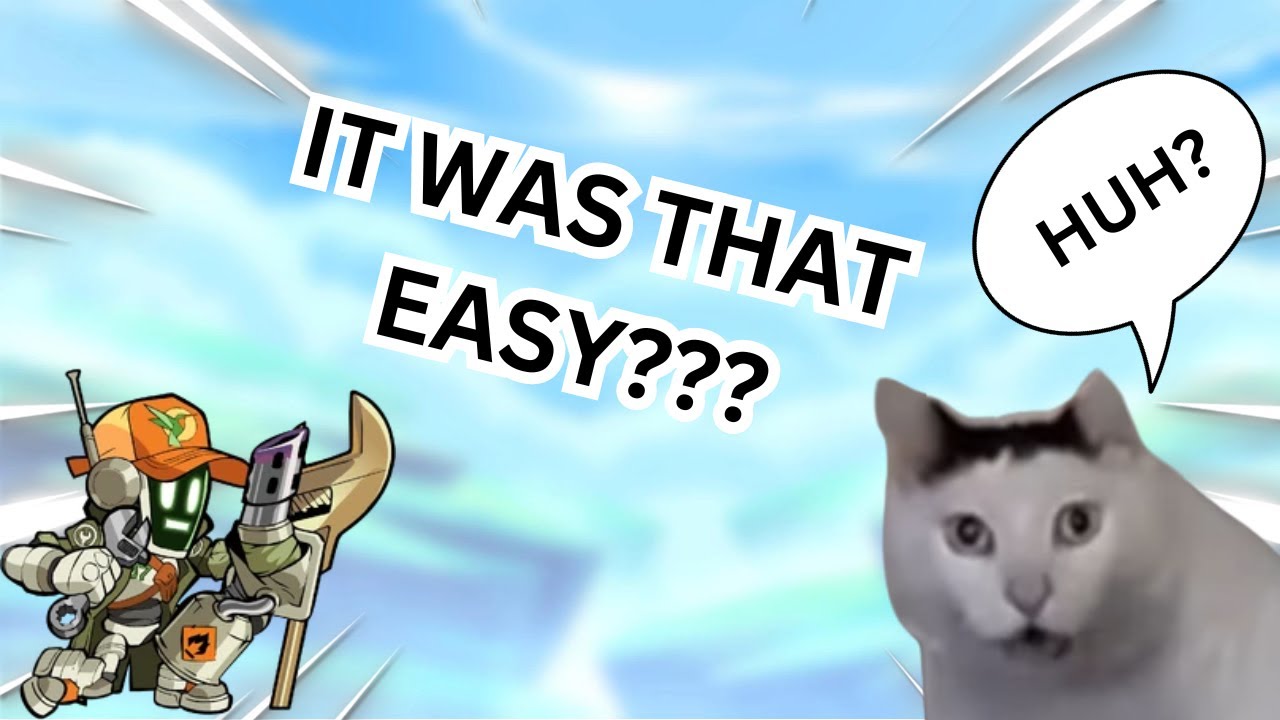 Brawlhalla | Seven With The Easy Finishing 5 Hit Canon - YouTube