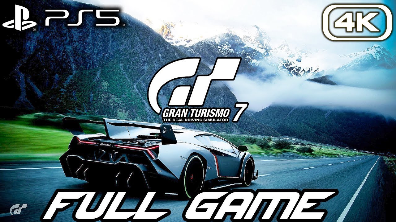 GRAN TURISMO 7 the real driving Simulator Sony PlayStation 5 Slim 4k ...