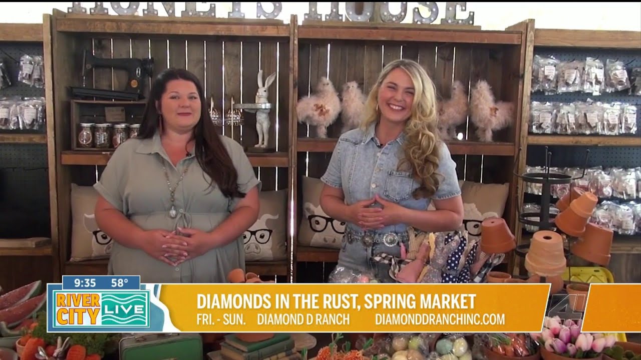 Diamonds In The Rust, Spring Market gears up for shoppers - YouTube