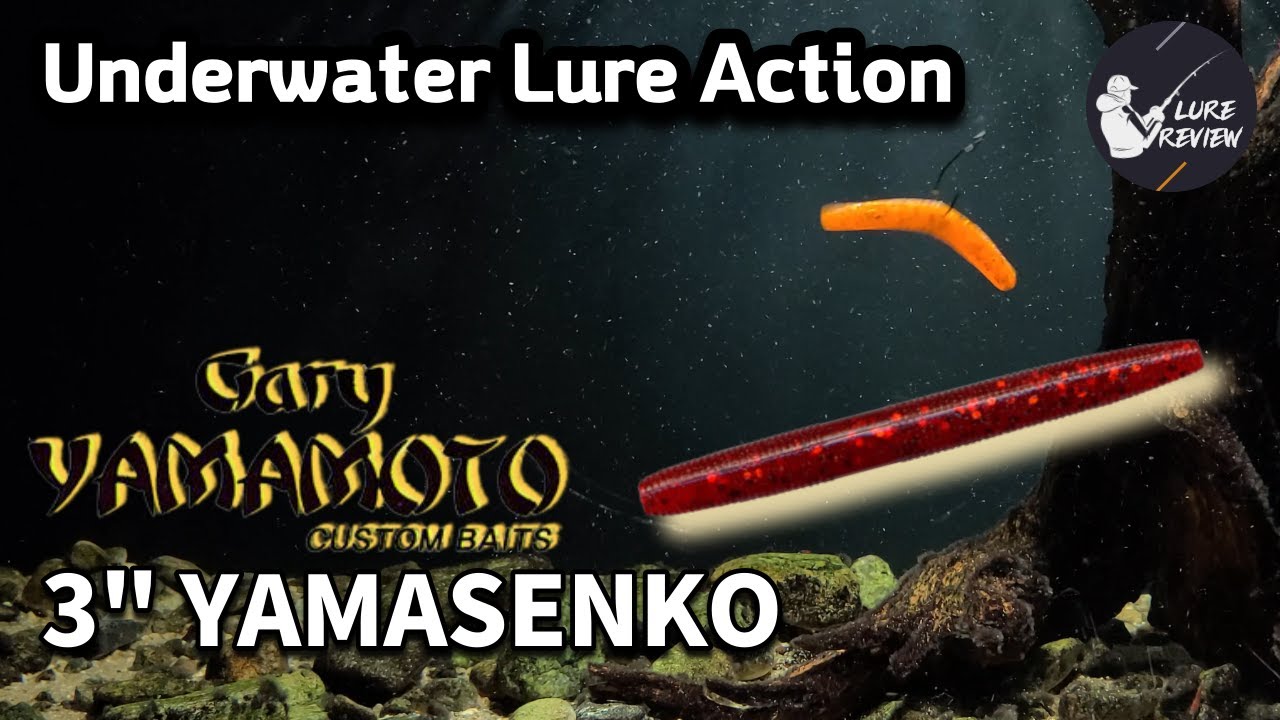 BassFishing [Gary yamamoto] 4. 3"YAMASENKO - Underwater Lure Action ...
