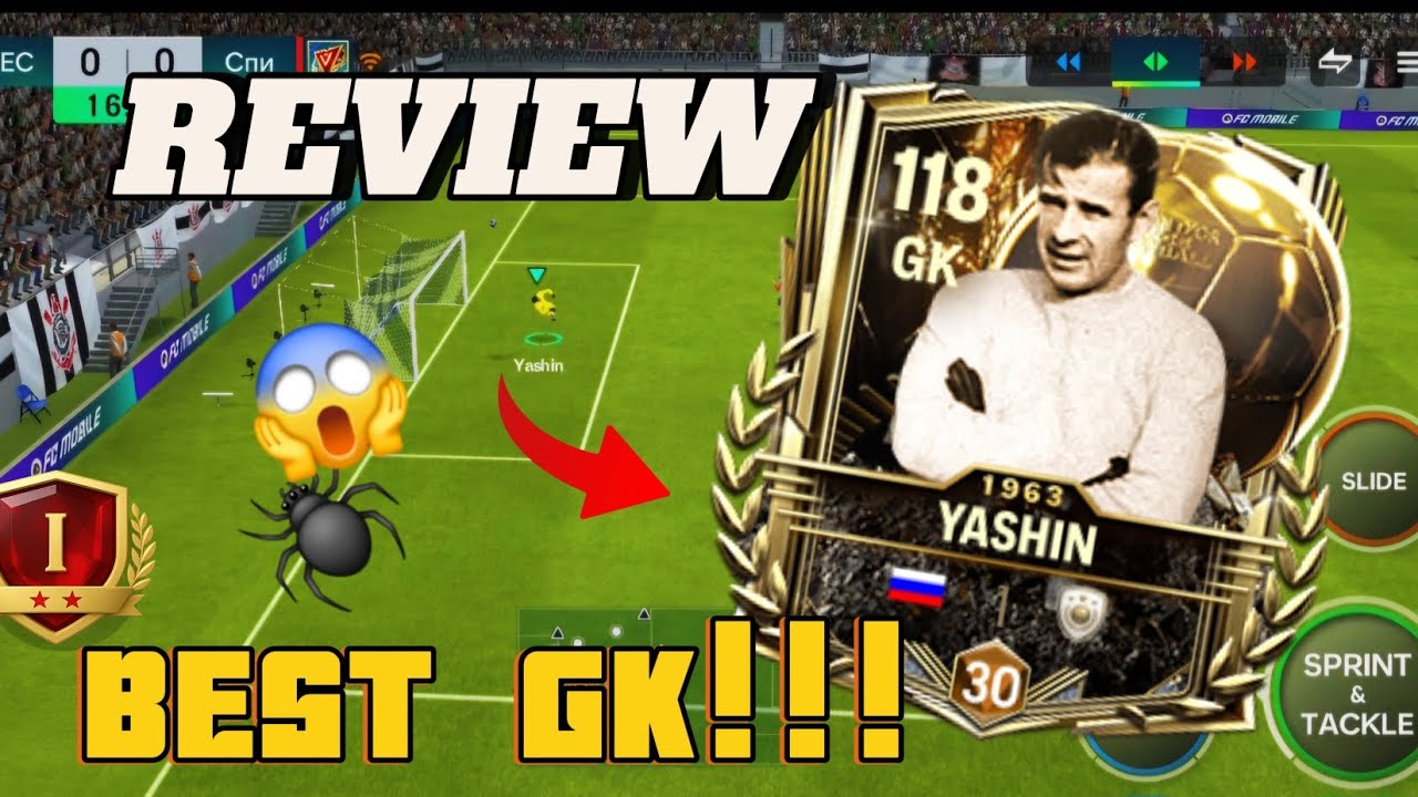 🔥113 YASHIN REVIEW - THE BALON DOR LEGENDARY GK IN FC MOBILE🧤🤯 - YouTube