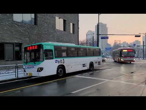 [경기성남]누리3번 BS106 F/L 2012 NGV 우회전 [2] - YouTube