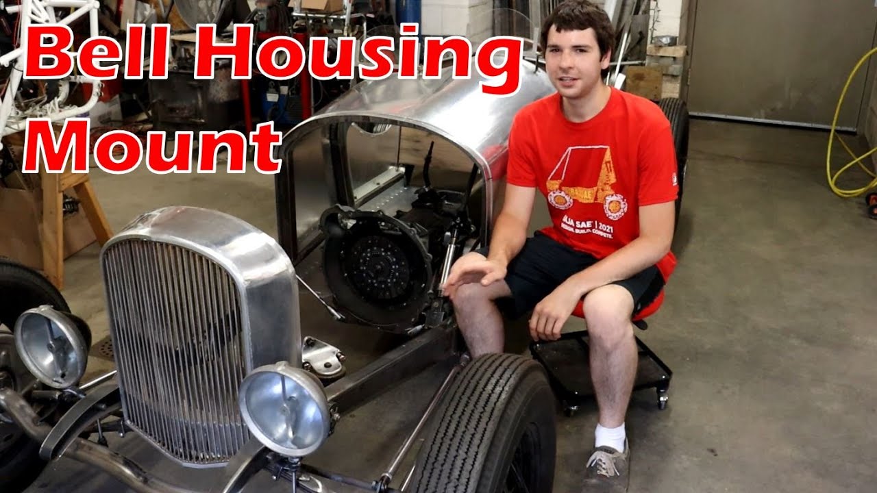 Custom Drivetrain Support | Homemade Boat-tail Speedster Pt. 49 - YouTube