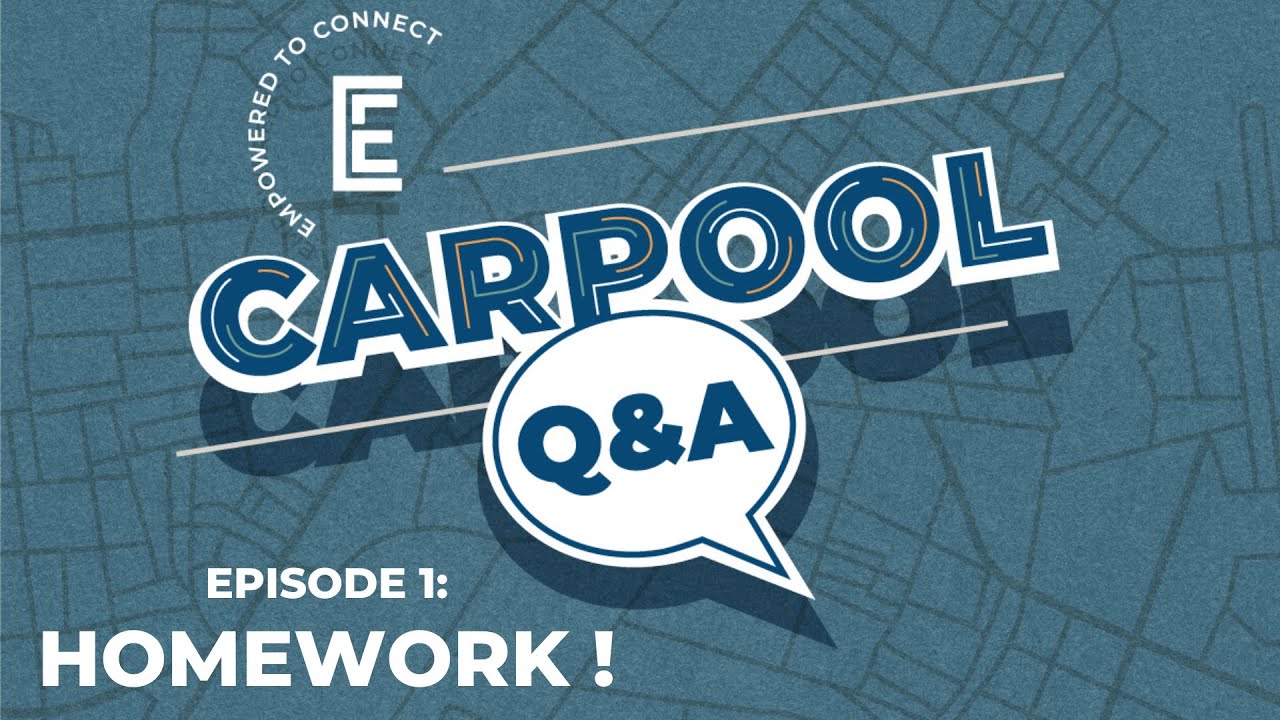 SURPRISE! Introducing the Carpool Q&A Podcast! [E1] HOMEWORK - YouTube
