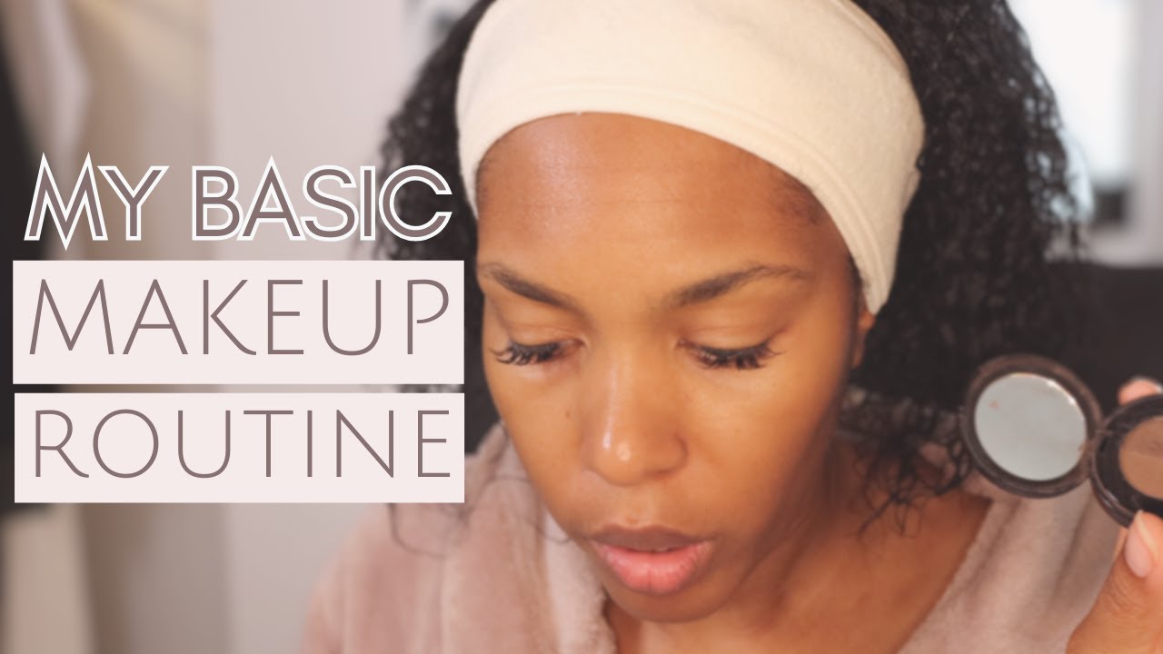 My 12 minute basic makeup routine - YouTube