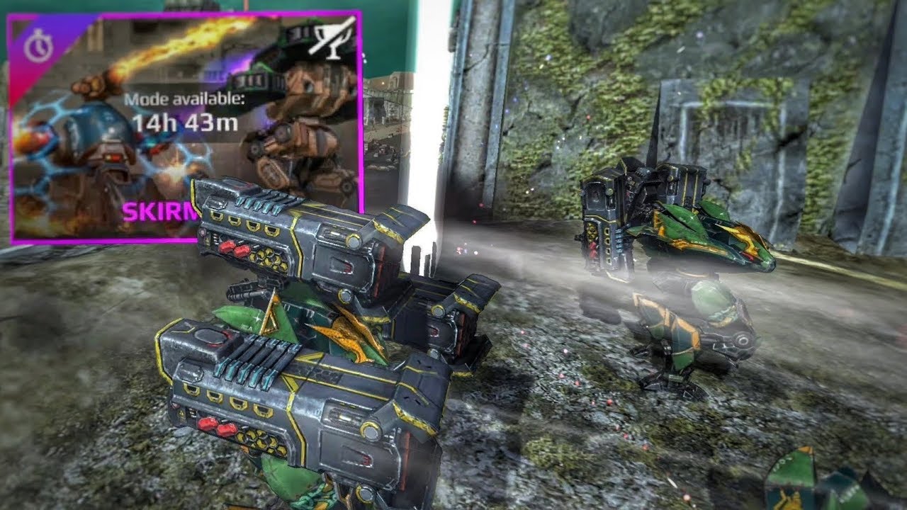 Loki Heavy Weapon Skirmish Mode | War Robots - YouTube