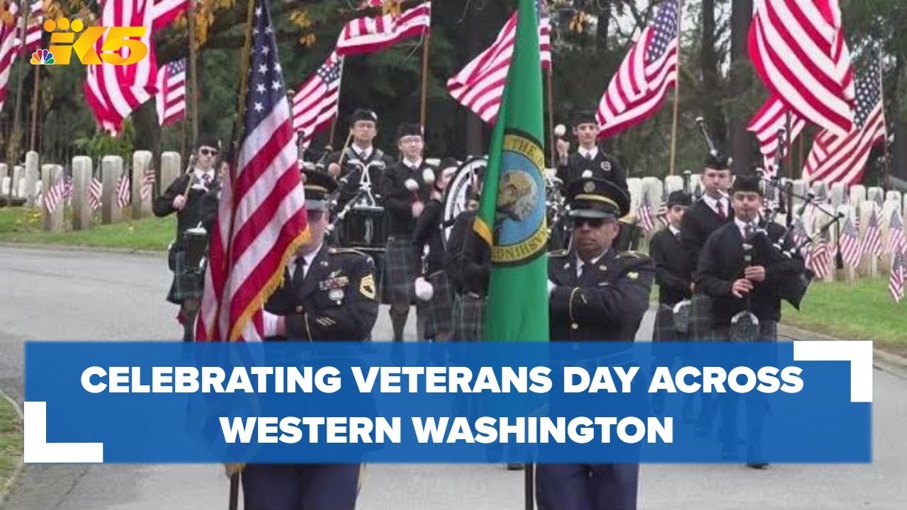 Celebrating Veterans Day across western Washington - YouTube