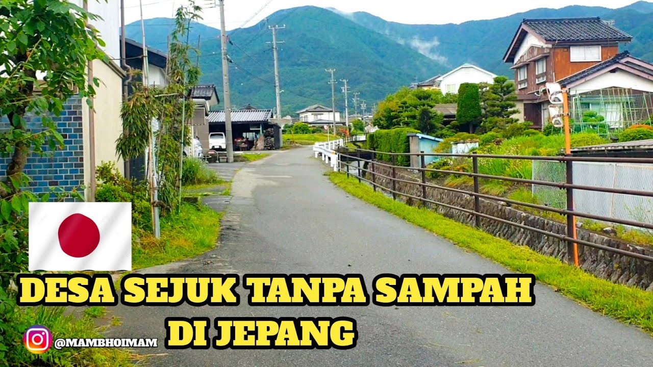 SUASANA DESA JEPANG SETELAH TURUN HUJAN, PLOSOK DESA SUNYI DI JEPANG ...
