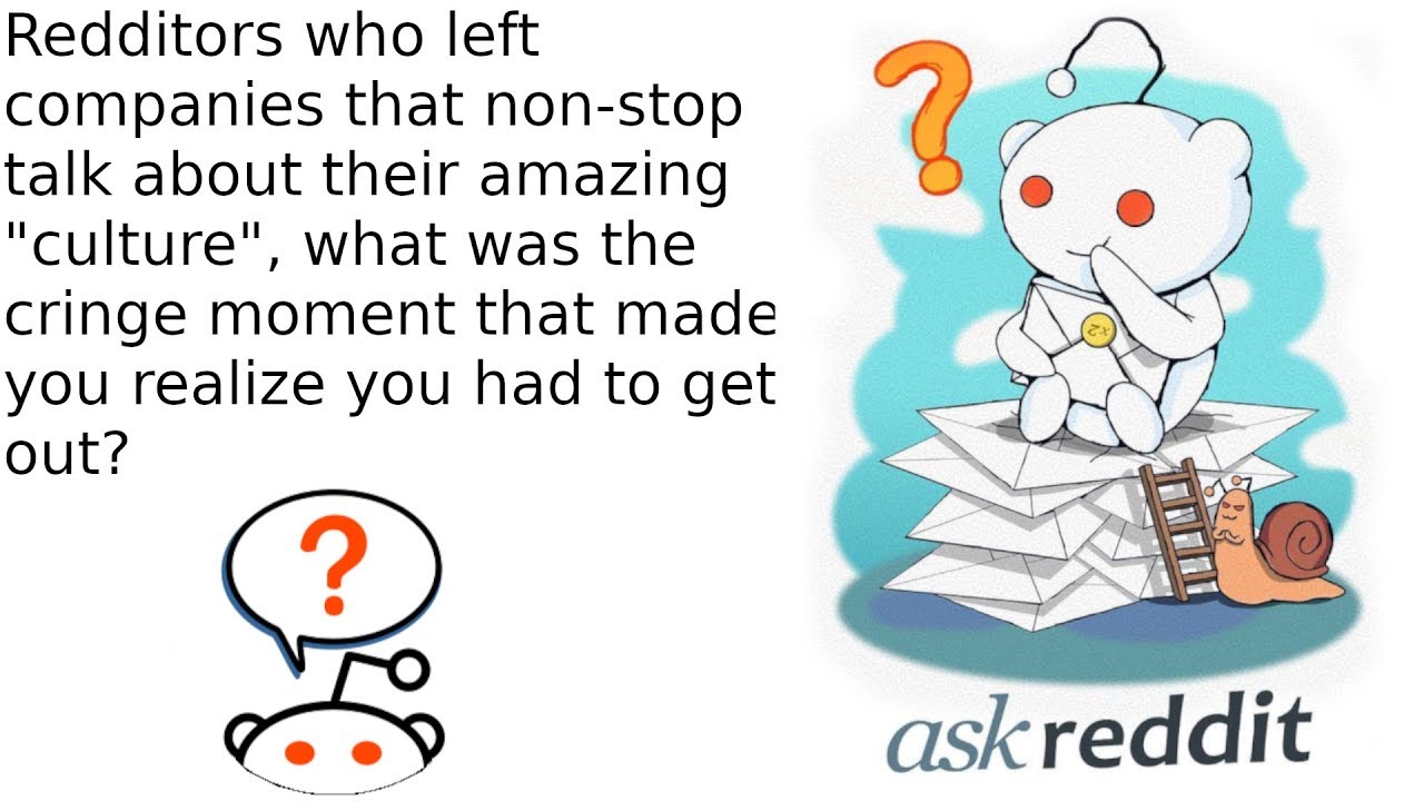 Reddit share cringe worthy company culture - r/askreddit 140 - YouTube