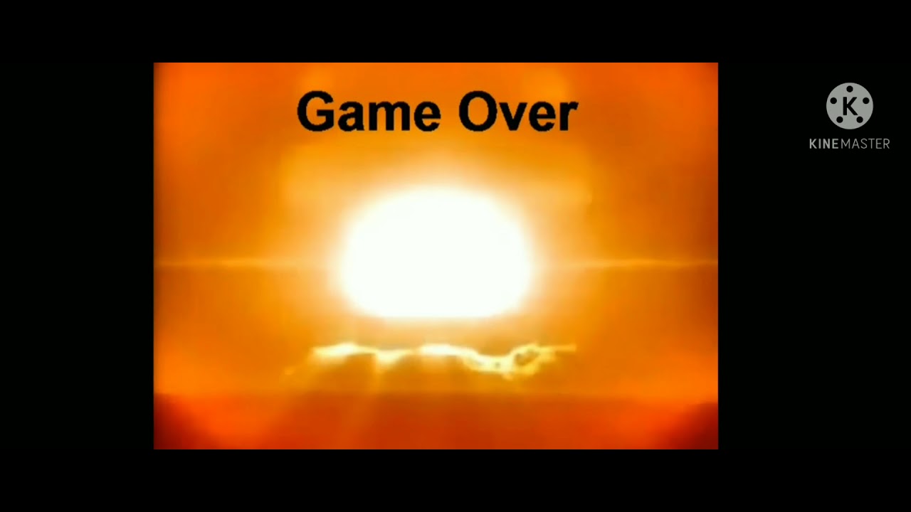 The game over explosion - YouTube