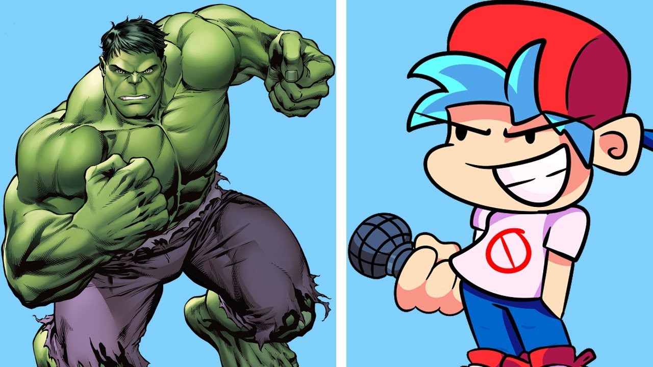 FNF Character Gameplay & Hulk Dance - YouTube