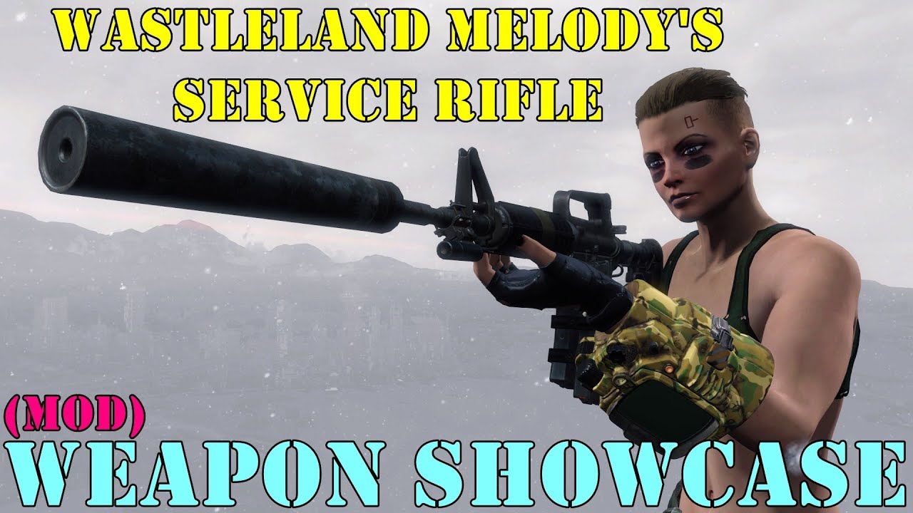 Fallout 4: Weapon Showcases: Service Rifle (Mod) - YouTube