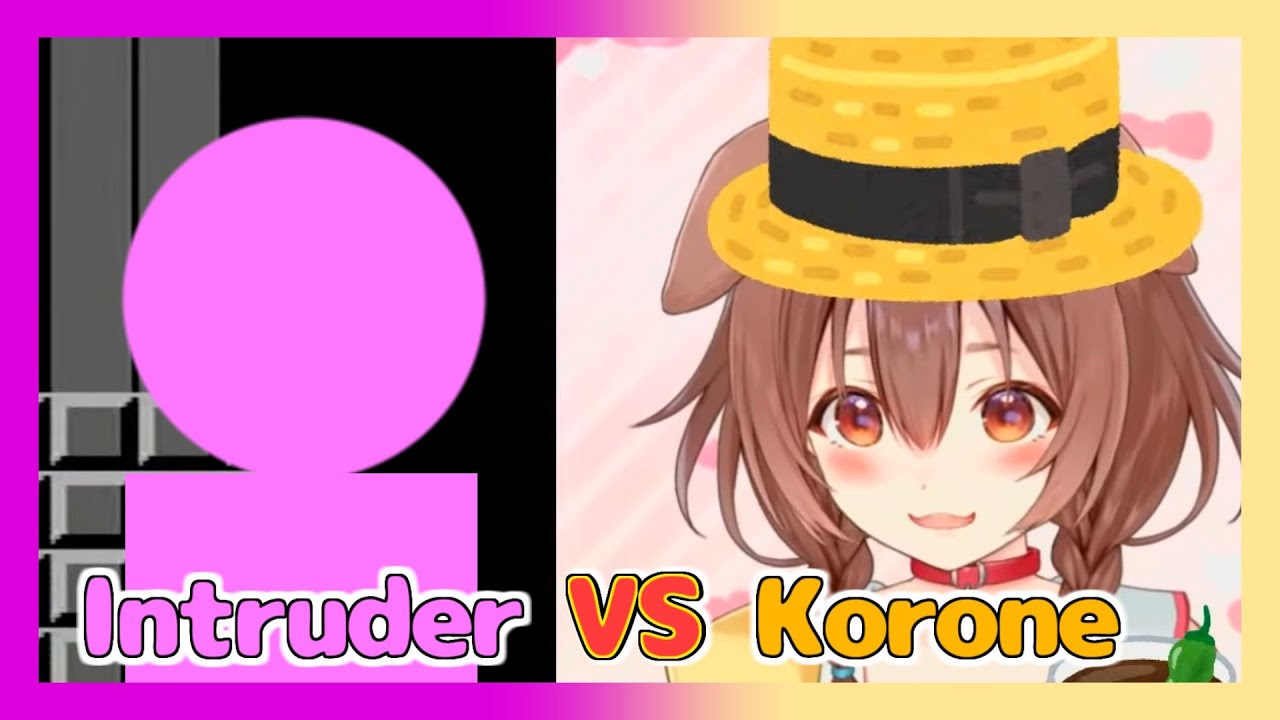 【Inugami Korone / Hololive moments ENG SUB】Korone VS Intruder - YouTube