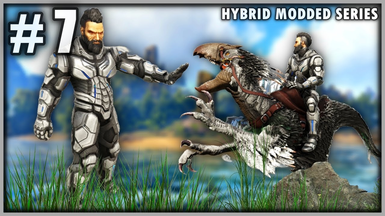 HYBRID RAPTOR | | ARK Hybrid Modded Series [ EP : 7] - YouTube