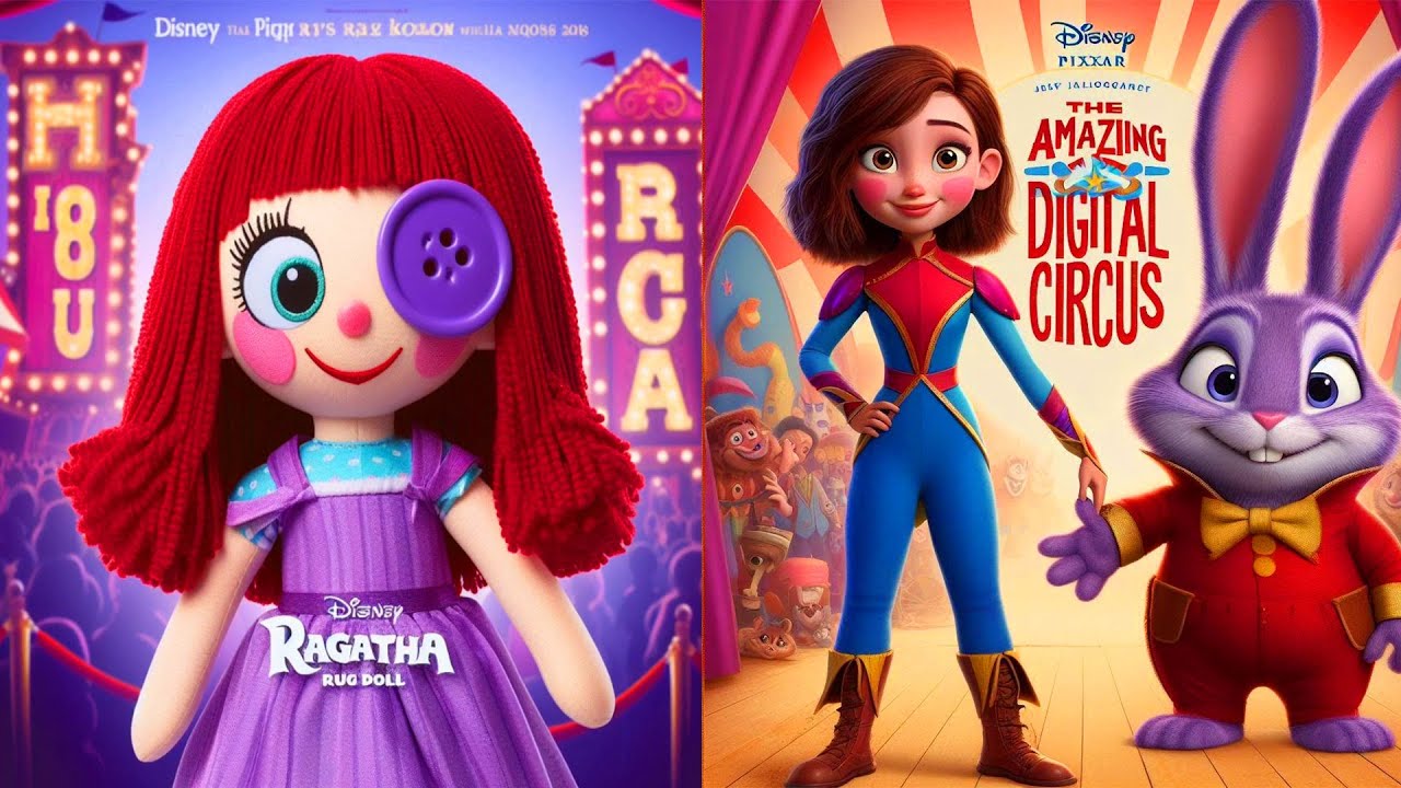 AI Pixar Movie for The Amaizing Digital Circus - YouTube