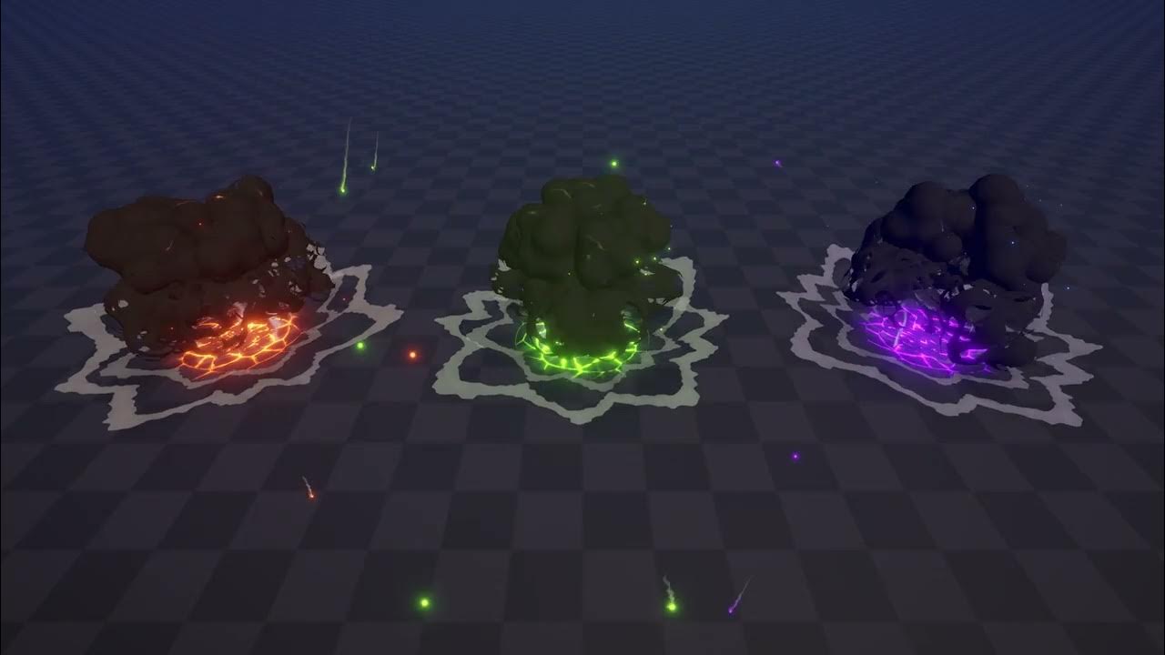 Stylized Explosions with Unity's Particle System - YouTube
