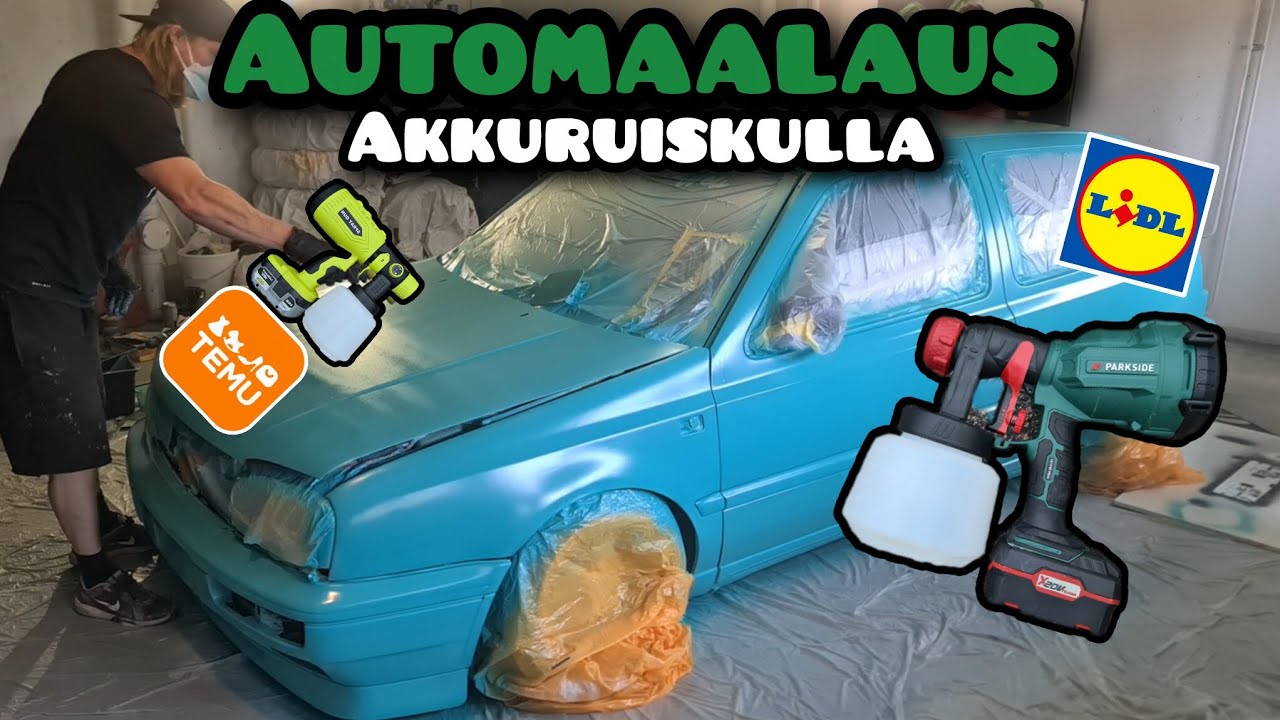 VOIKO AKKURUISKULLA MAALATA AUTON JA PALJON MAKSOI | FINAALI JAKSO ...