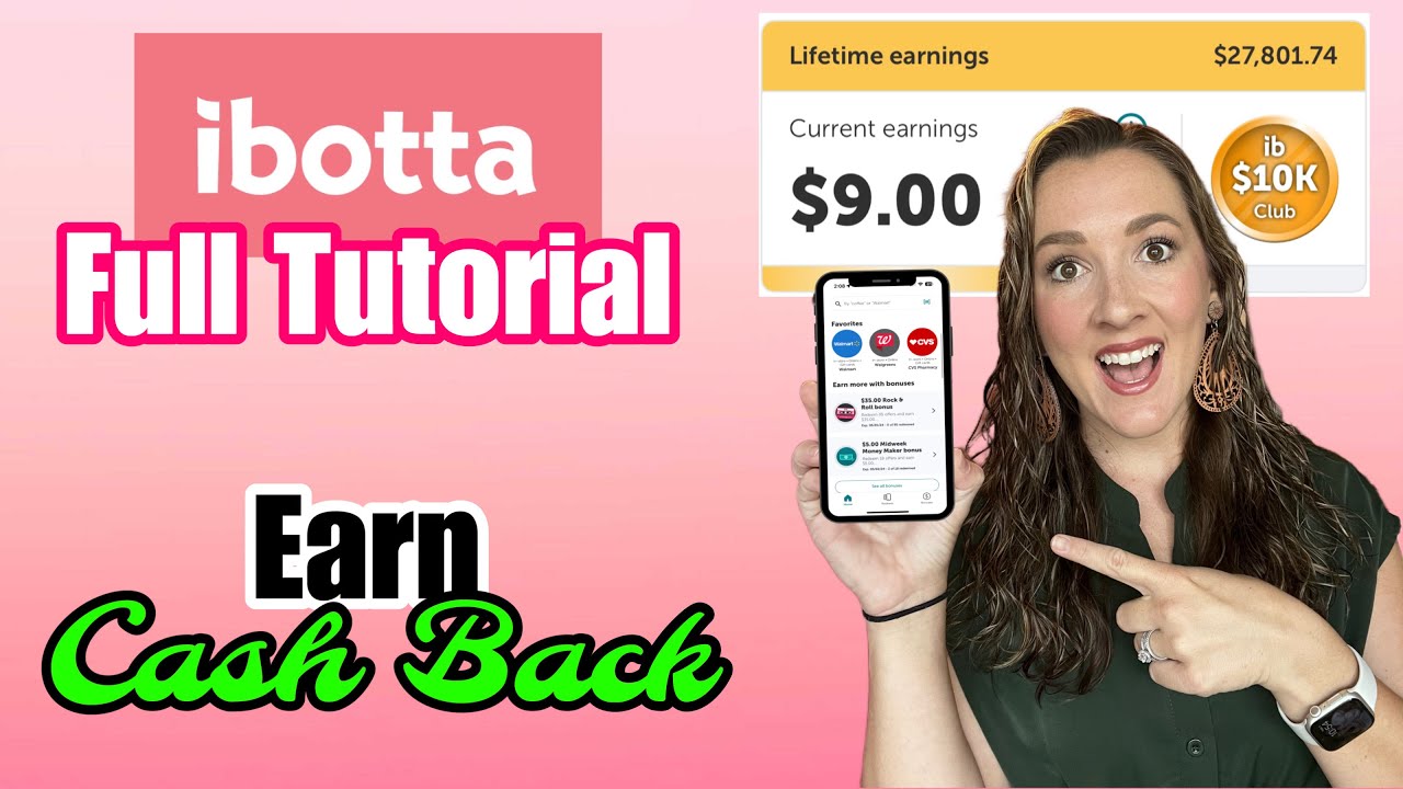 How to Use the Ibotta App | Earn CASH Back | Step by Step Tutorial 2024! - YouTube