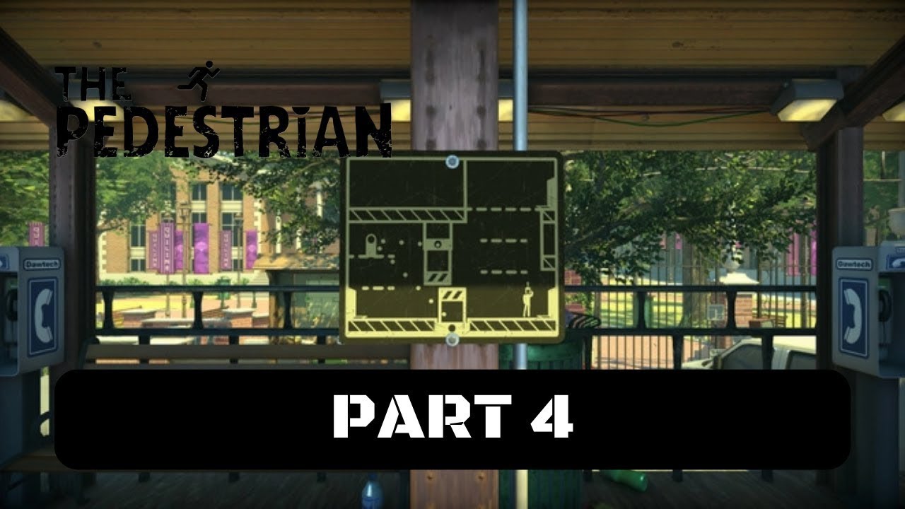The Pedestrian Walkthrough Gameplay Part 4 - Campus - YouTube