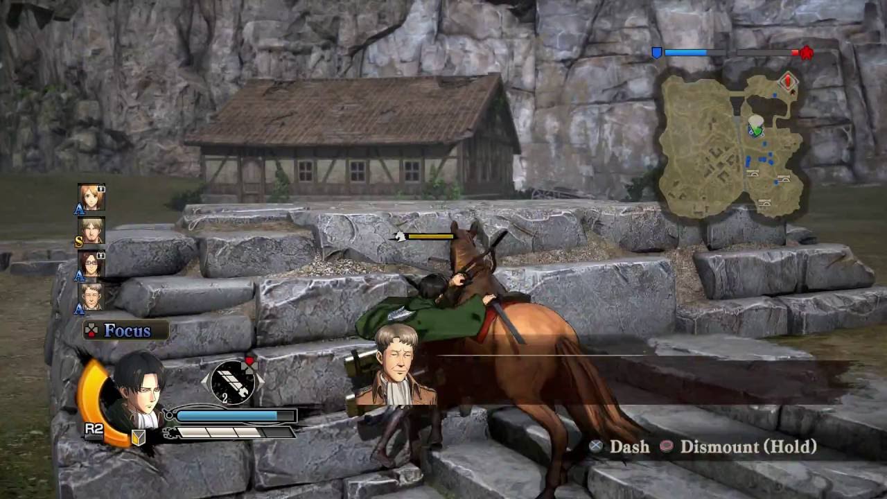 Oruo is forever by Levi's side - YouTube